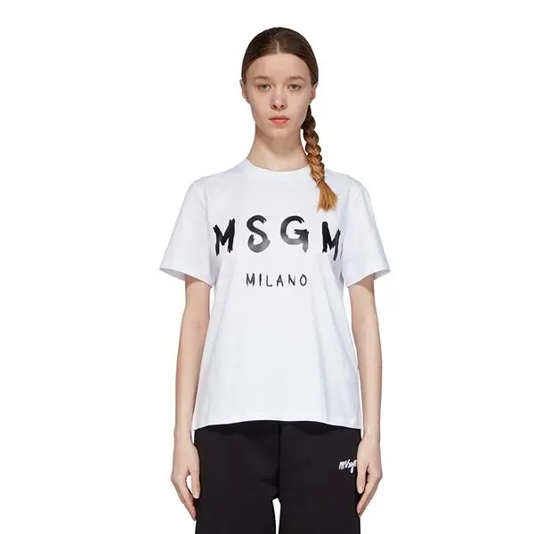 MSGM Logo Details T-shirt