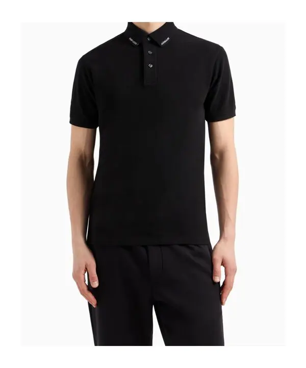 Emporio Armani Polo Shirt With Logo Collar