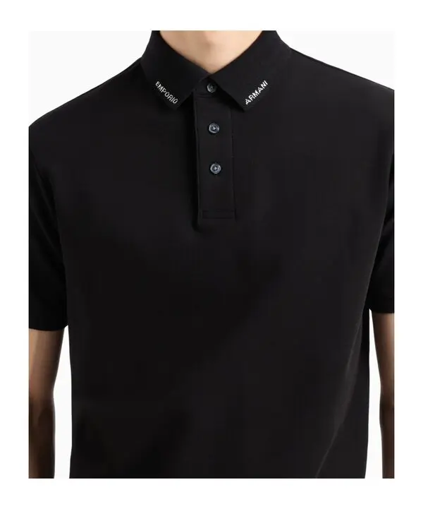 Emporio Armani Polo Shirt With Logo Collar