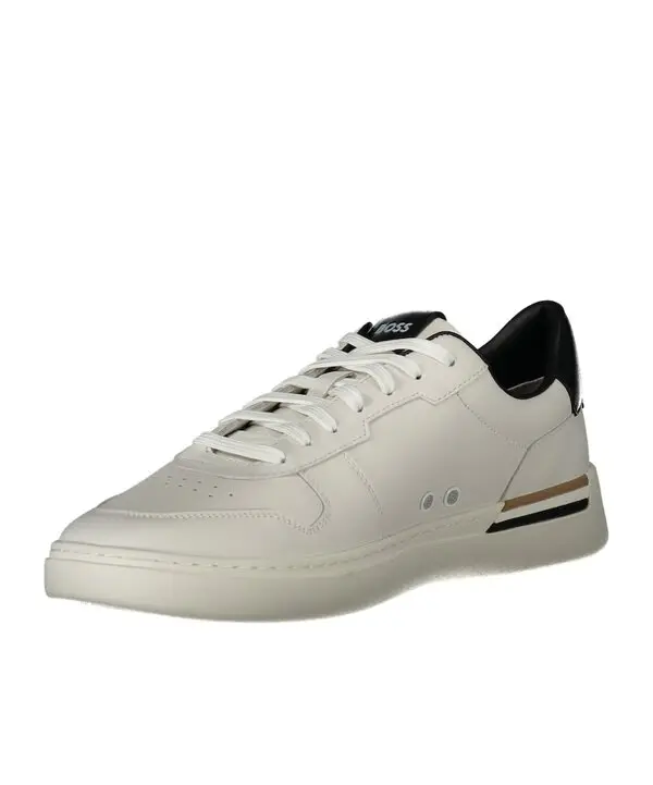 Hugo Boss Boss Signature-stripe Detail Trainers