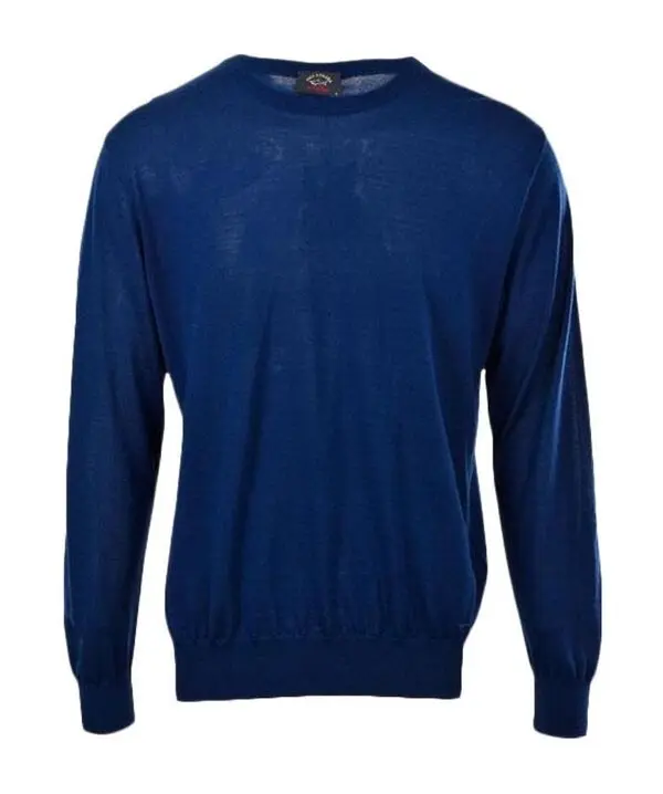 Paul & Shark Round-neck Long-sleeved Pullover - Blue