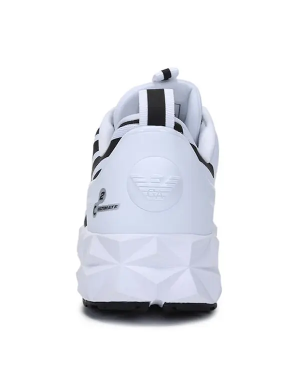 EA7 Two-tone Lace-up Sneakers