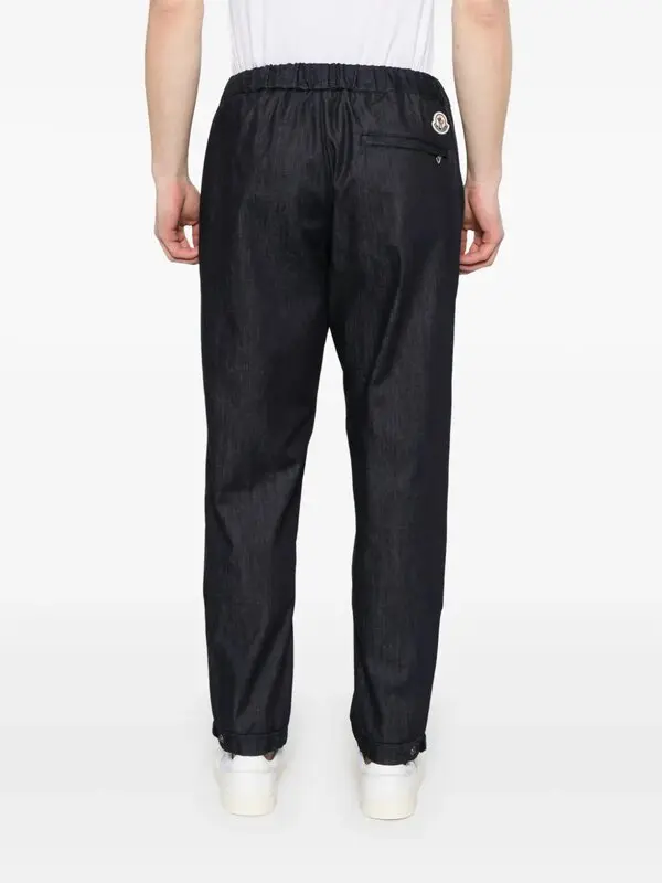 Moncler Logo-patch Tapered Trousers