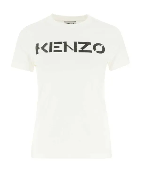 Kenzo Logo-print Short-sleeved T-shirt - White