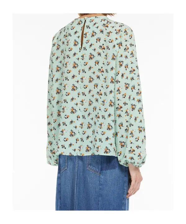 Max Mara Silk Crêpe De Chine Blouse