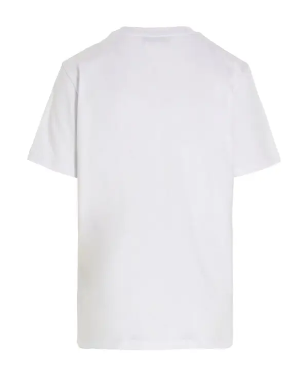 MSGM Logo Printed Crewneck T-shirt