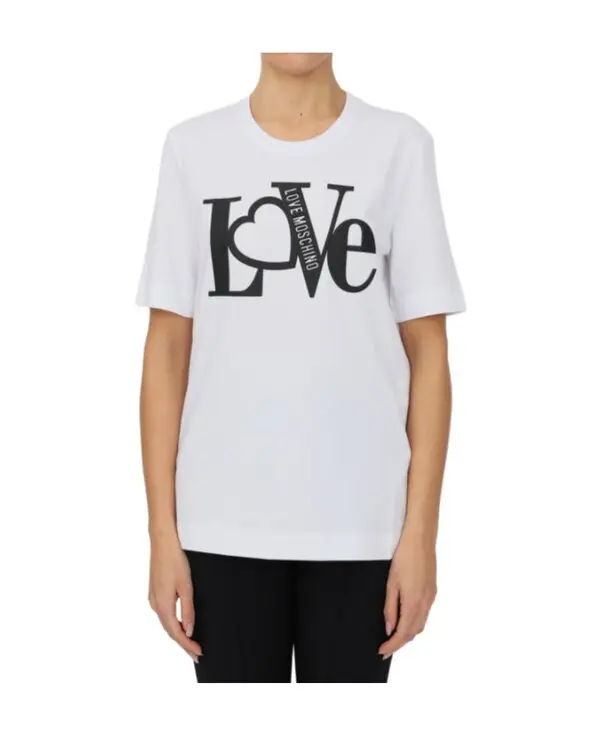 Moschino Love Logo-print T-shirt - White