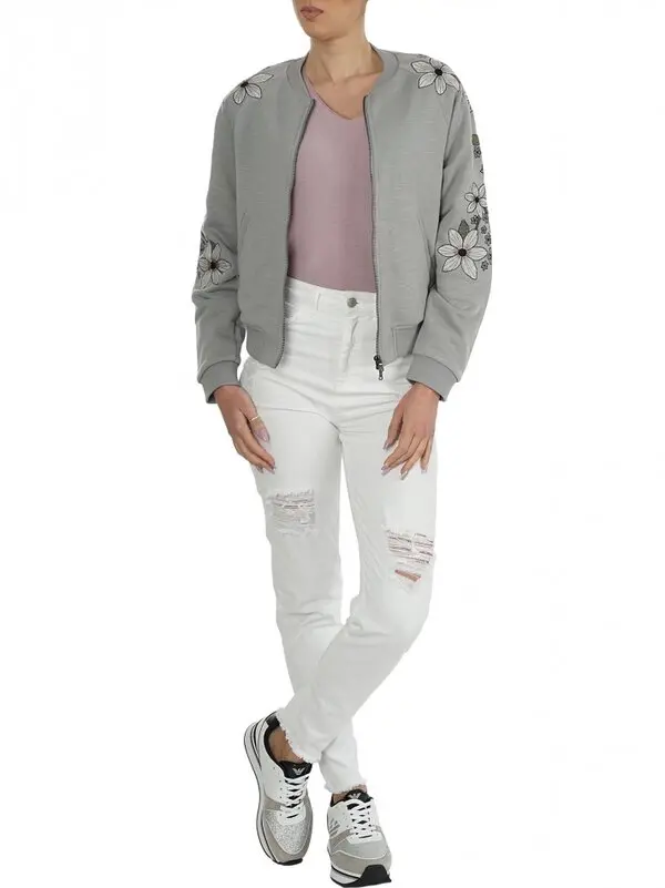Emporio Armani Long-sleeved Zipper Coat