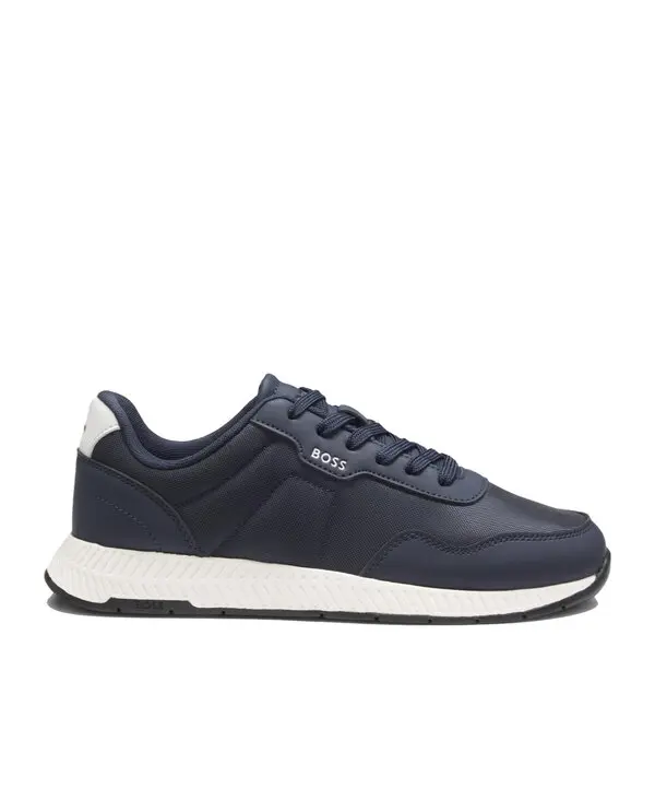 Hugo Boss Lace-up Sneakers - Black