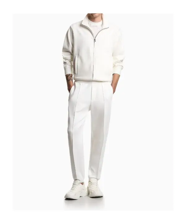 Emporio Armani Zip-up High Neck Sweatshirt