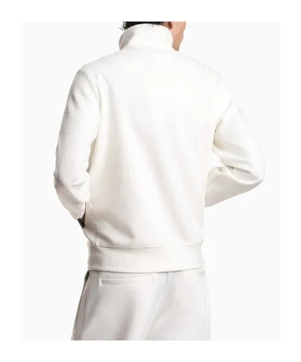 Emporio Armani Zip-up High Neck Sweatshirt