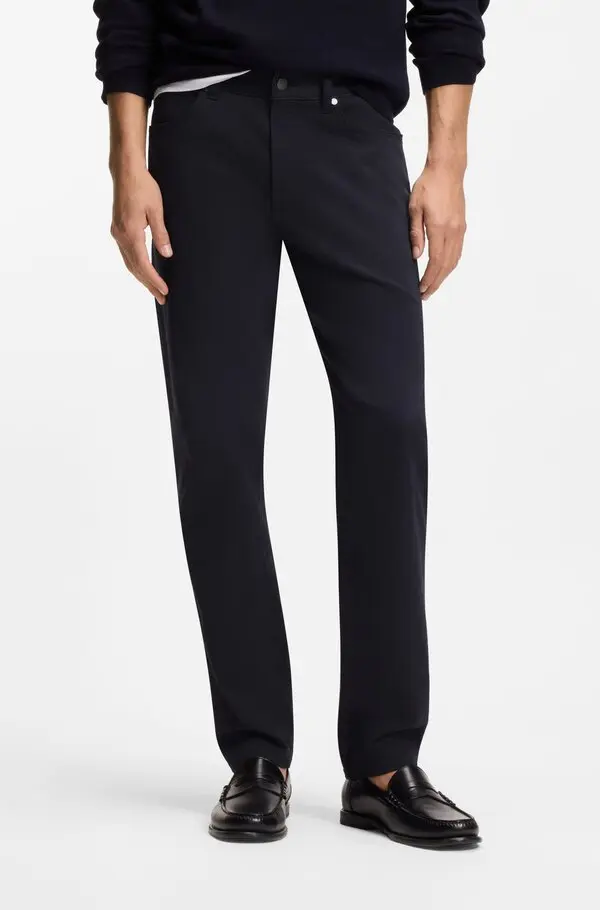Hugo Boss Casual Pants With Belt Loops