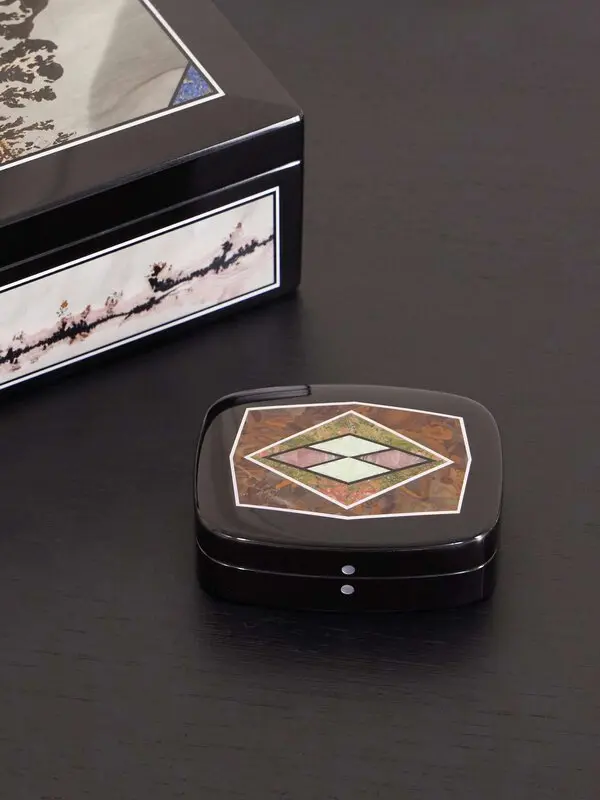 Jia Jia Intarsia Crystal Jewelry Box