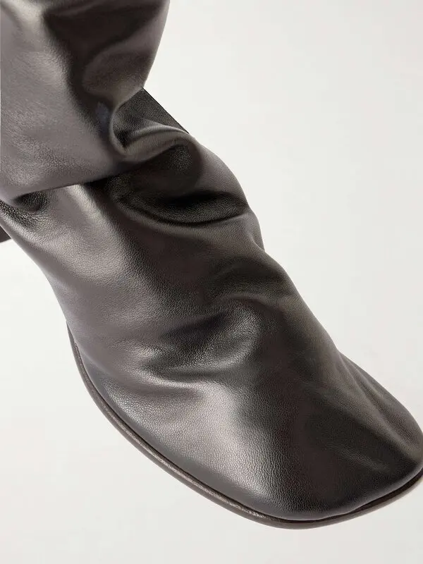 LEMAIRE Leather Knee Boots