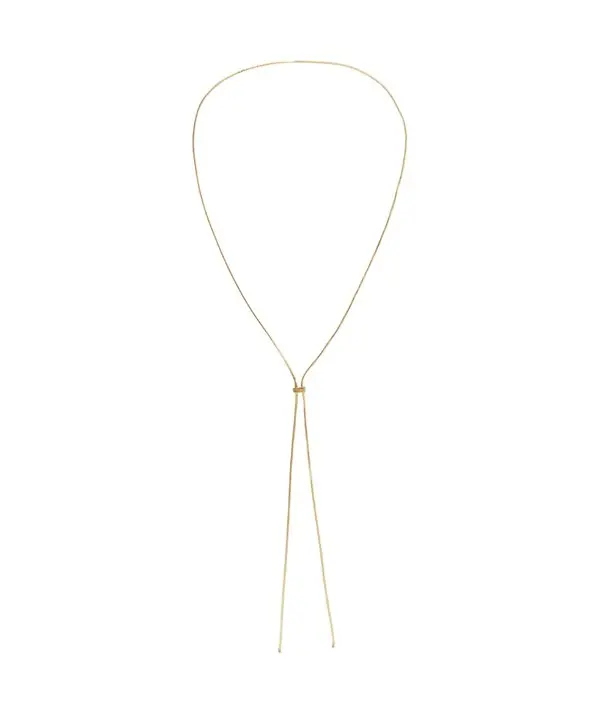 LOREN STEWART Bolo Pendant Necklace - Gold