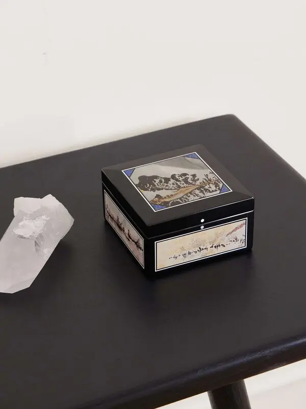 Jia Jia Intarsia Crystal Large Jewelry Box