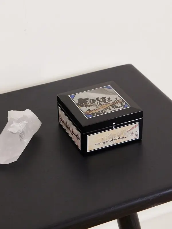 JIA JIA HOME Jia Jia Crystal Intarsia Jewelry Box