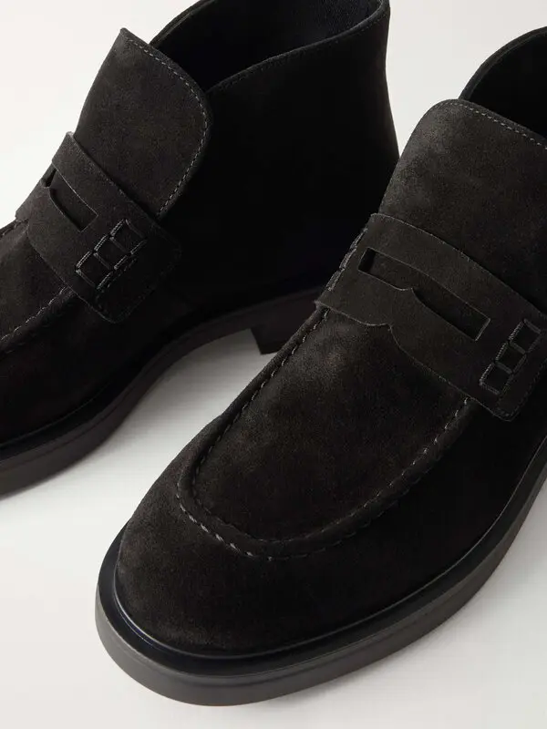 GIANVITO ROSSI Suede Ankle Boots