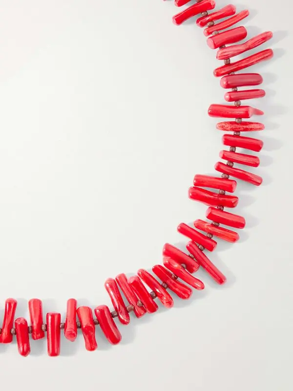 ROXANNE ASSOULIN The Coral Branch Beaded Necklace