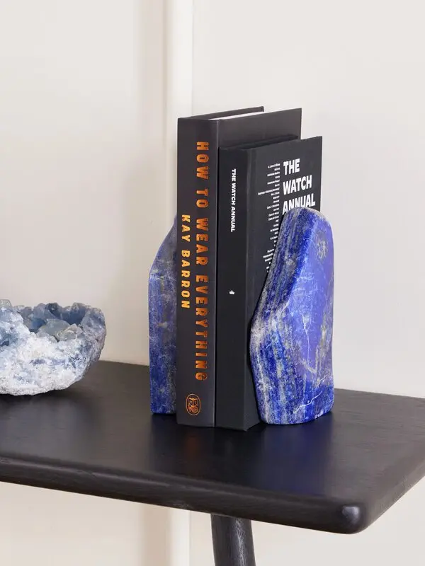 JIA JIA HOME Lapis Lazuli Bookends