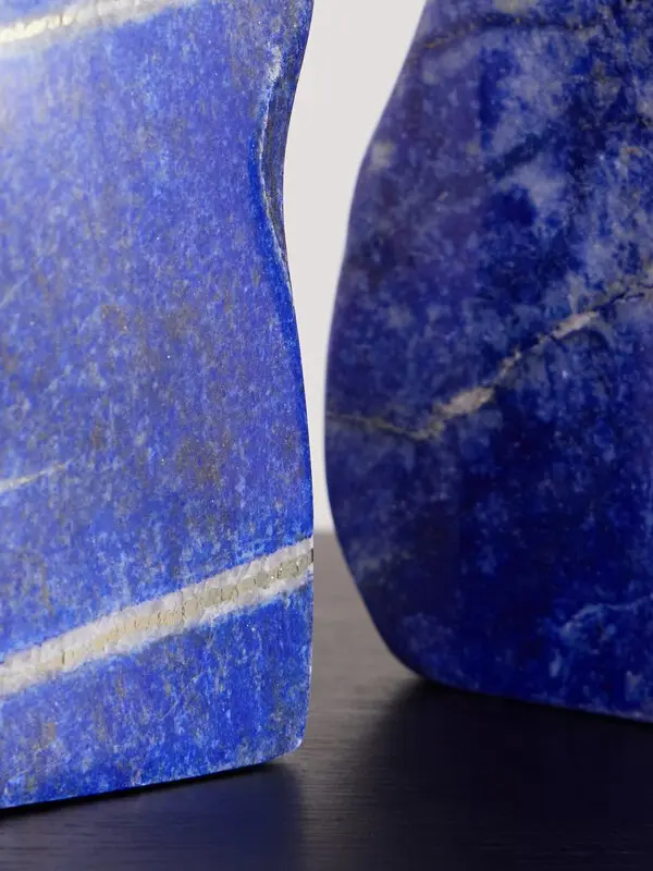 JIA JIA HOME Lapis Lazuli Bookends