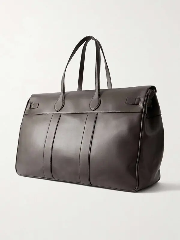 Brunello Cucinelli Leather Weekend Bag