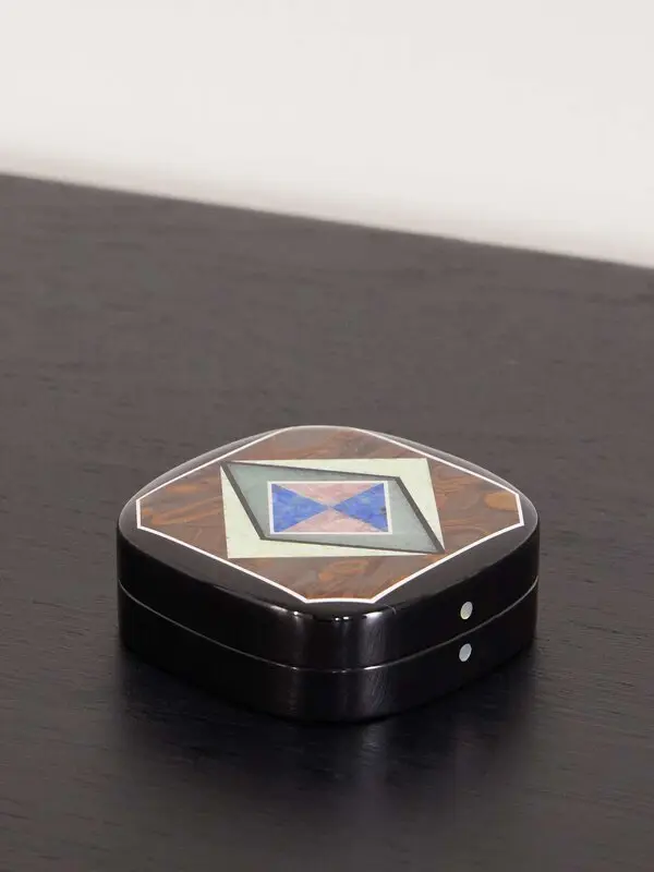 Jia Jia Intarsia Crystal Jewelry Box - Multi