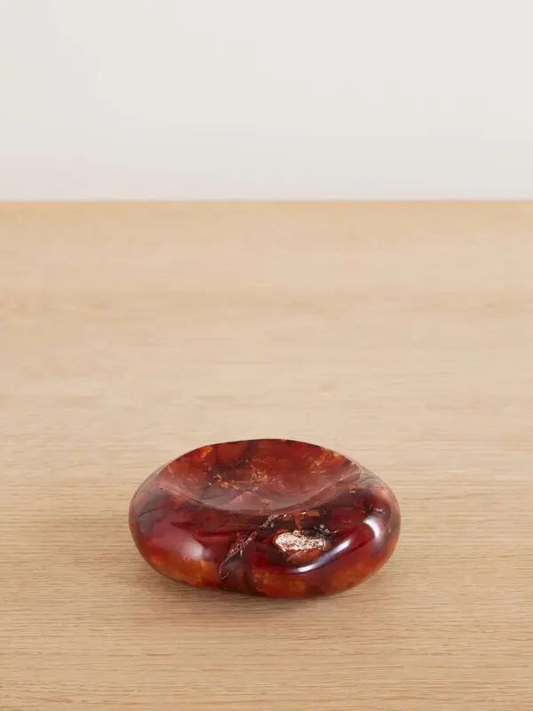 JIA JIA HOME Carnelian Dish - Red
