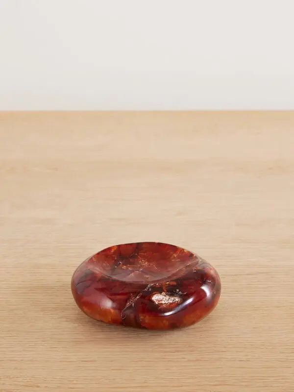 JIA JIA HOME Carnelian Dish - Red