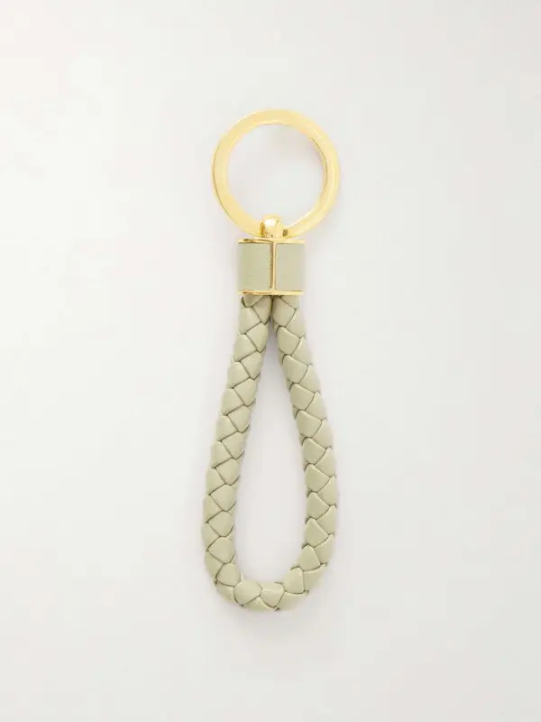Bottega Veneta Braided Leather Keyring