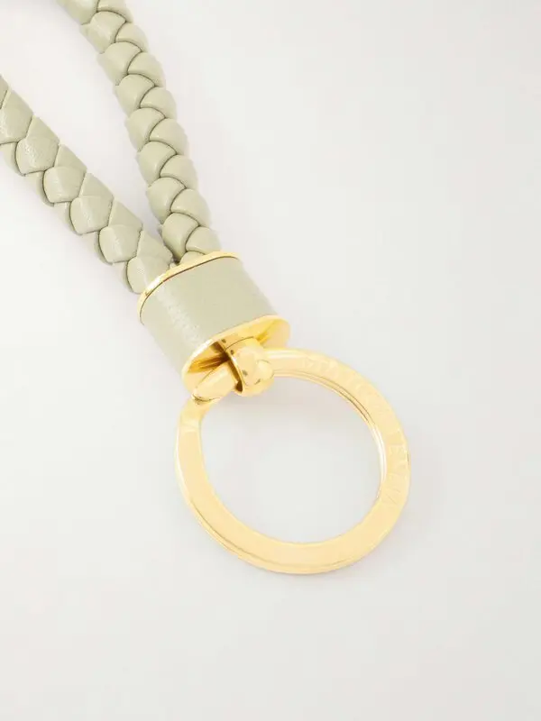 Bottega Veneta Braided Leather Keyring