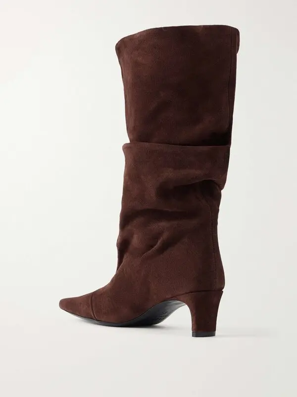 Staud Wally Suede Knee Boots