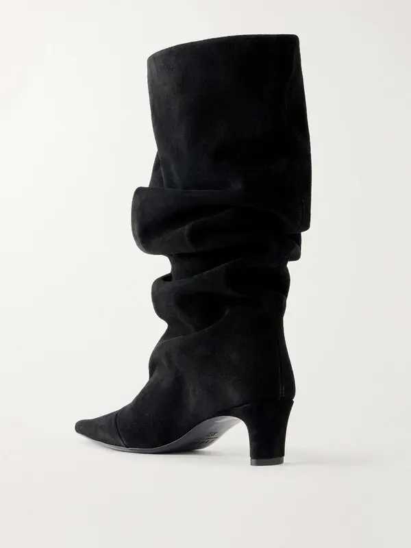 Staud Wally Suede Knee Boots