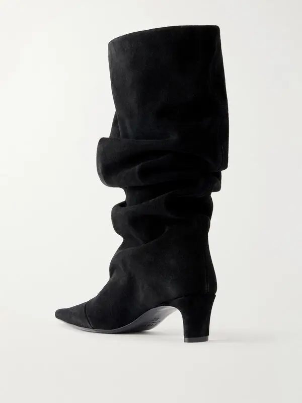 Staud Wally Suede Knee-high Boots
