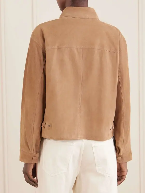 FRAME Utility Suede Jacket