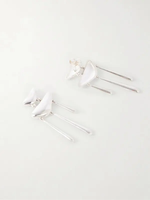LOREN STEWART Sterling Chandelier Drop Earrings