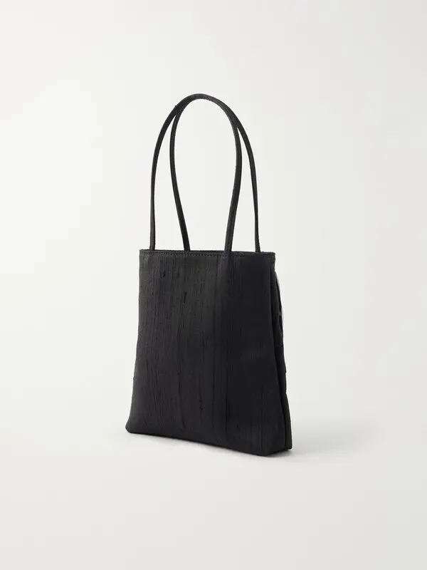 Le Sundial Le Salon Tasseled Dupioni Clutch
