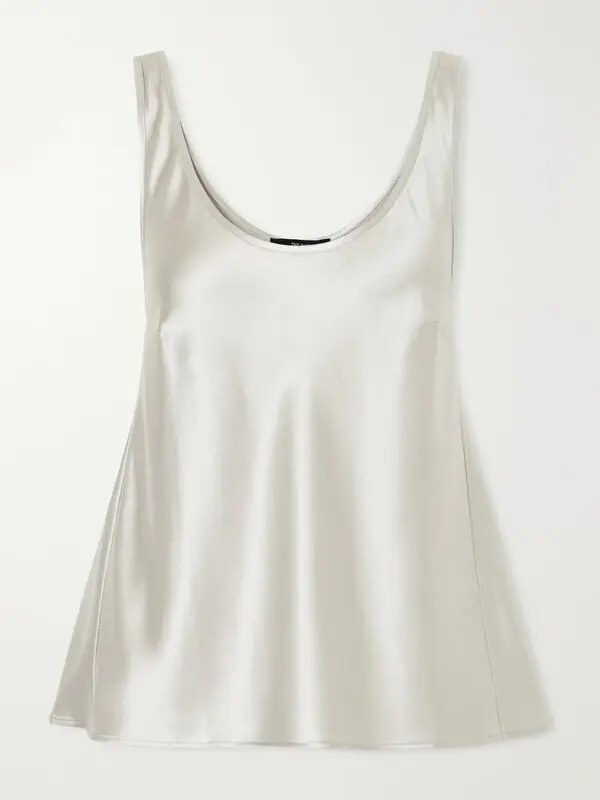 THE PARK Karen Silk Tank - Neutrals