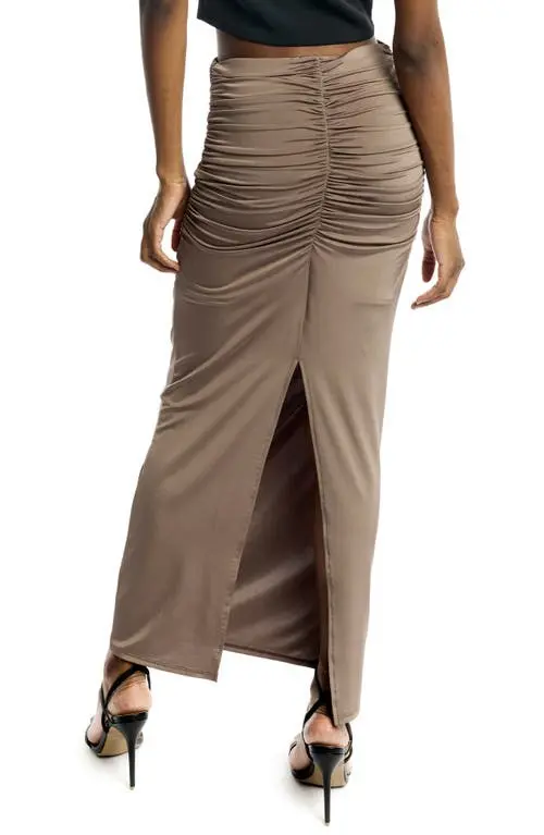 LBLC THE LABEL Olympia Rouched Maxi