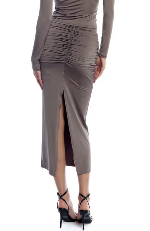LBLC THE LABEL Olympia Rouched Maxi