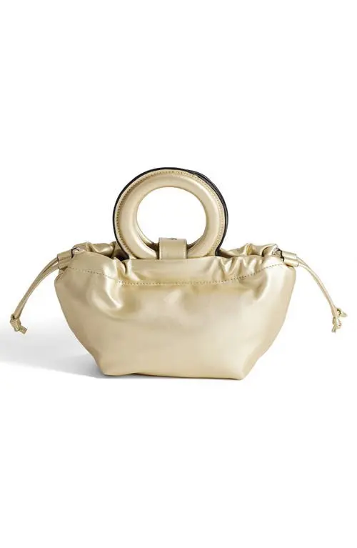 Topshop Grette Metallic Grab Bag