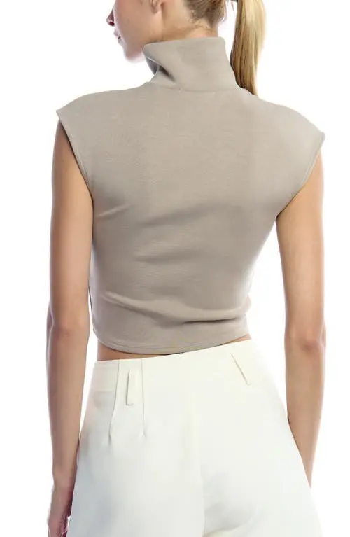 LBLC THE LABEL Winslow Sleeveless Turtleneck - Mocha