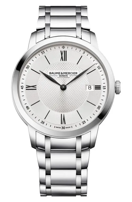 Baume & Mercier Classima Bracelet Watch - Silver