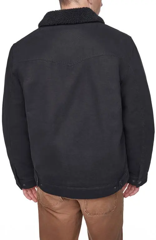 LEVI'S Western Utility Jacket With Faux Shearling Collar