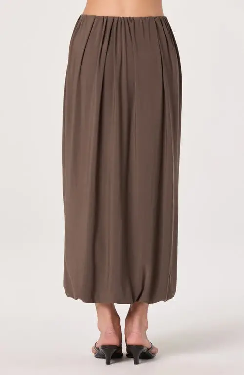 Astr The Label Savannah Bubble Hem Maxi Skirt