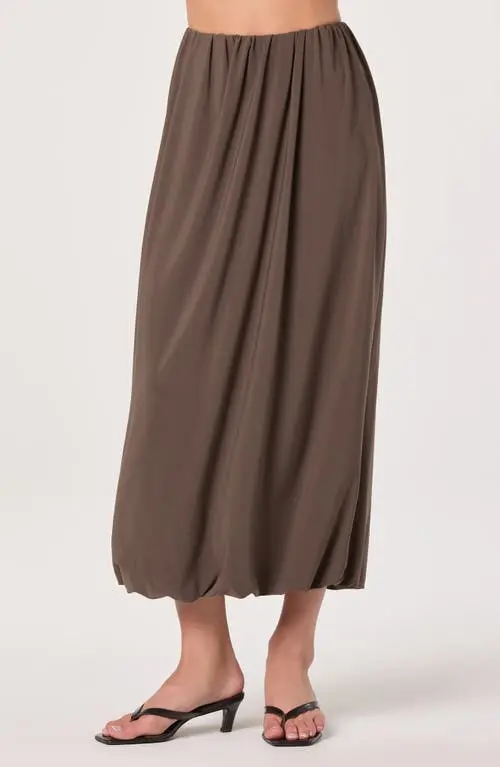 Astr The Label Savannah Bubble Hem Maxi Skirt