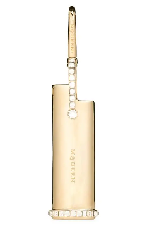 Alexander McQueen Lighter Case Bag Charm - Pearl
