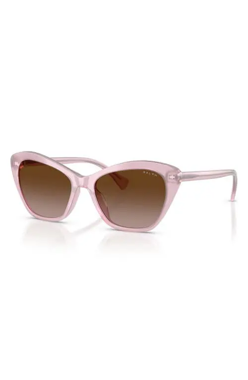 Ralph Lauren 55mm Gradient Butterfly Sunglasses