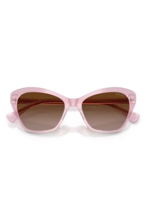 Ralph Lauren 55mm Gradient Butterfly Sunglasses