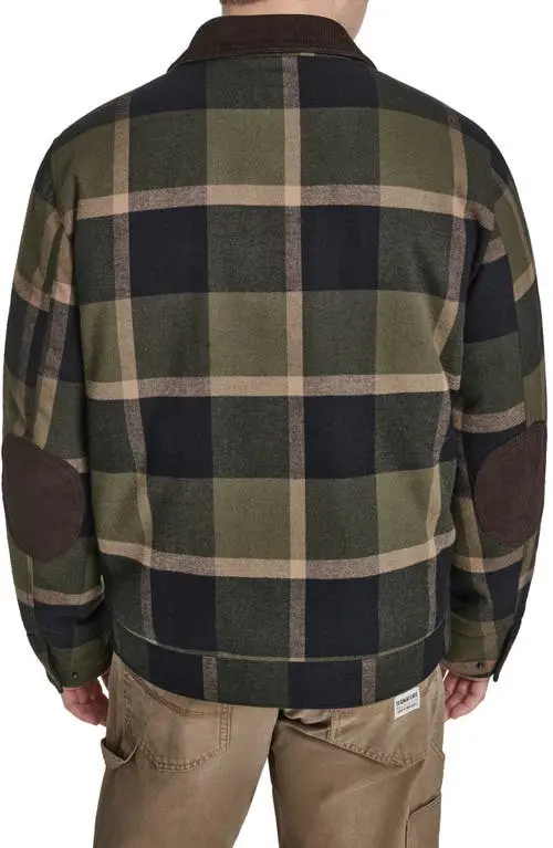 LEVI'S Quilted Work Jacket - Olive/black